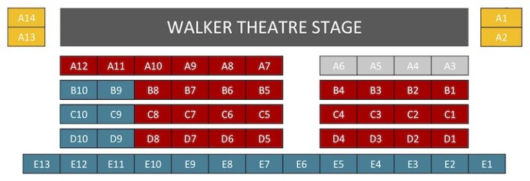 Seat Maps – New Conservatory Theatre Center